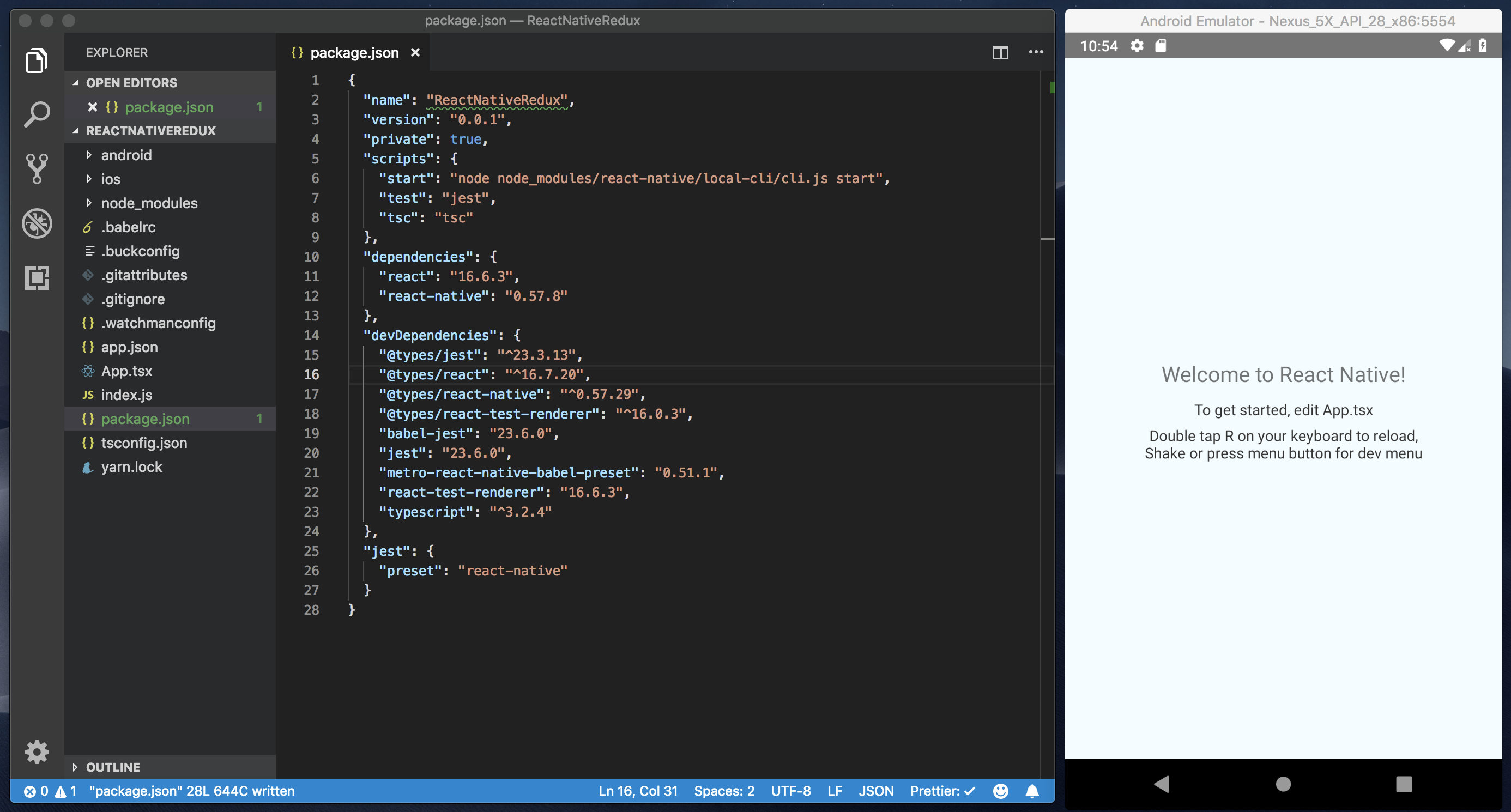 React Native With Typescript